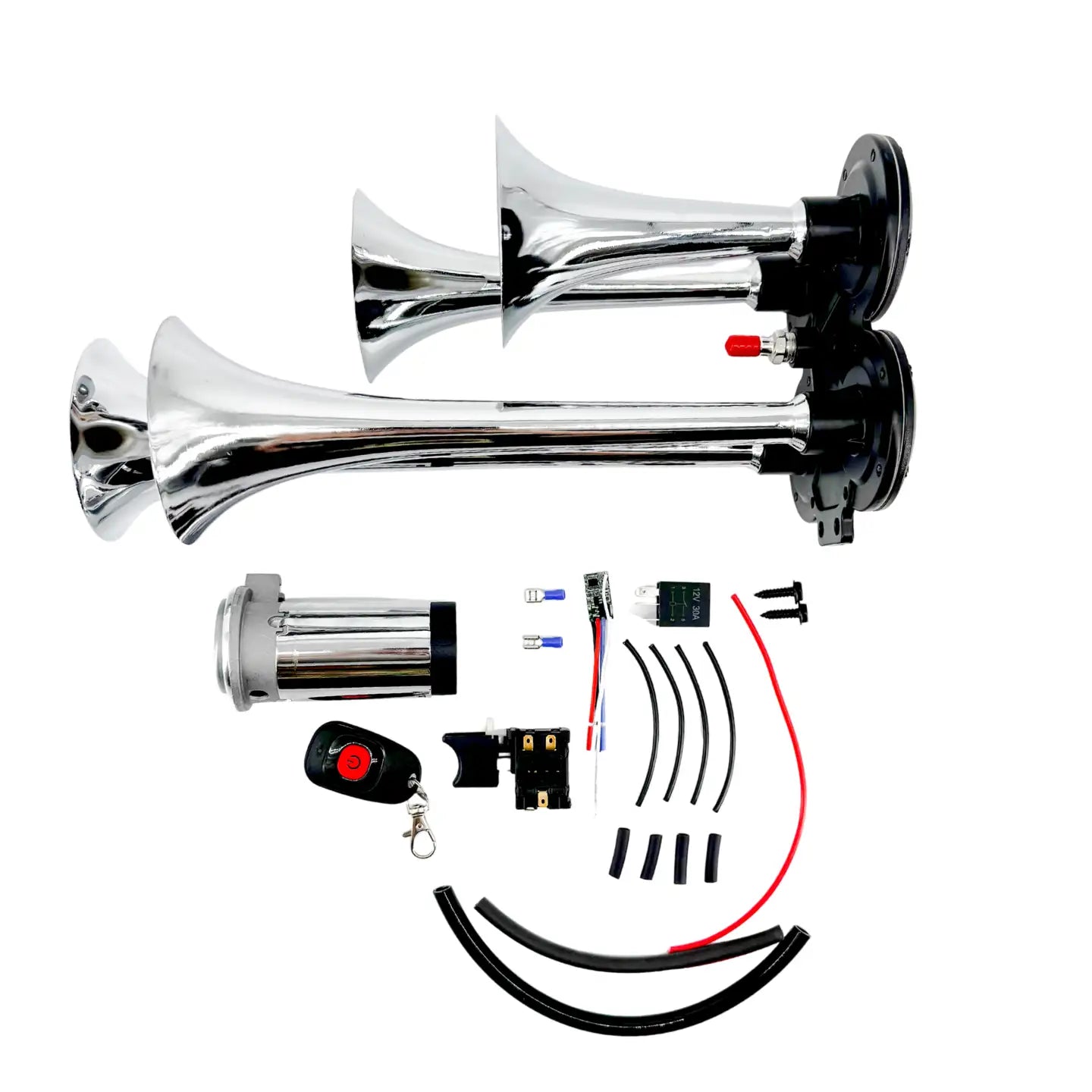 Full DIY Kit for Building a Remote-Controlled Impact Train Air Horn ...